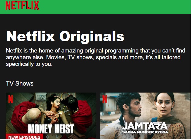 Best web series on Netflix original – Top IMDb with hot and horror